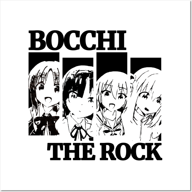 Bocchi the rock x black flag - Bocchi The Rock - Posters and Art Prints ...