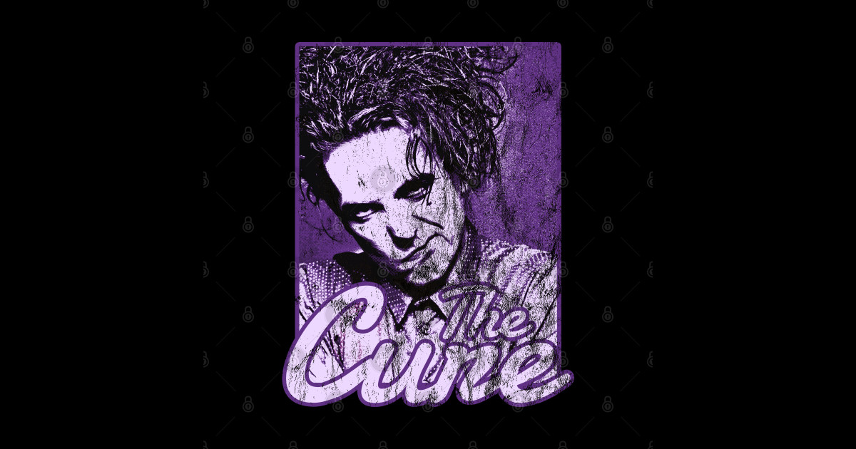 the cure retro classic - The Cure - Sticker | TeePublic