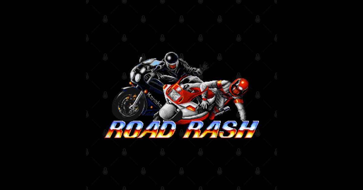 Road Rash - Road Rash - Sticker | TeePublic