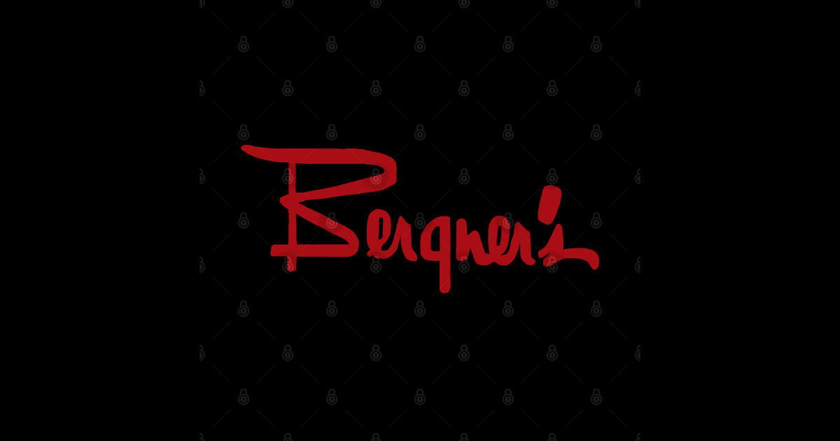 Bergner's Retro Logo - Retro - Sticker | TeePublic
