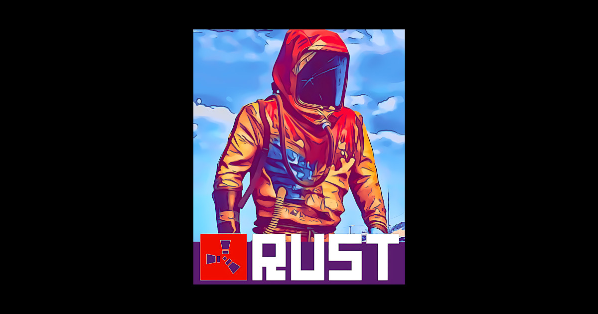 Rust Game Hazmat Suit - Rust Game Hazmat Suit - Sticker | TeePublic