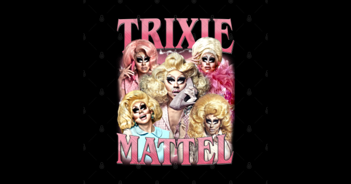 Trixie Mattel vintage style - Trixie Mattel - Sticker | TeePublic