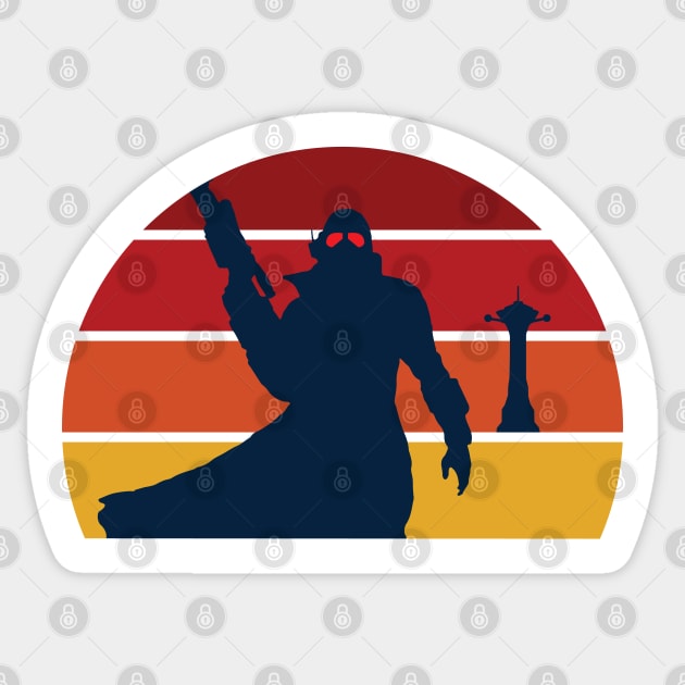 NCR Ranger Sundown - Fallout New Vegas - Sticker | TeePublic
