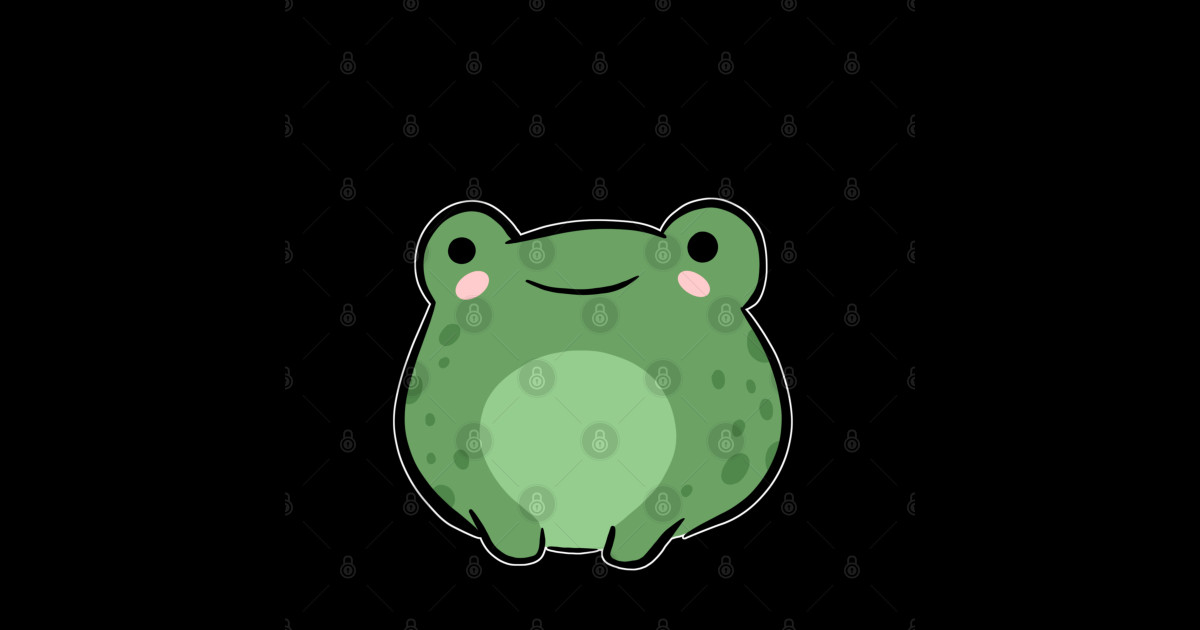 He/Him Kawaii Frog: Celebrating Masculine Aesthetics with Adorable ...