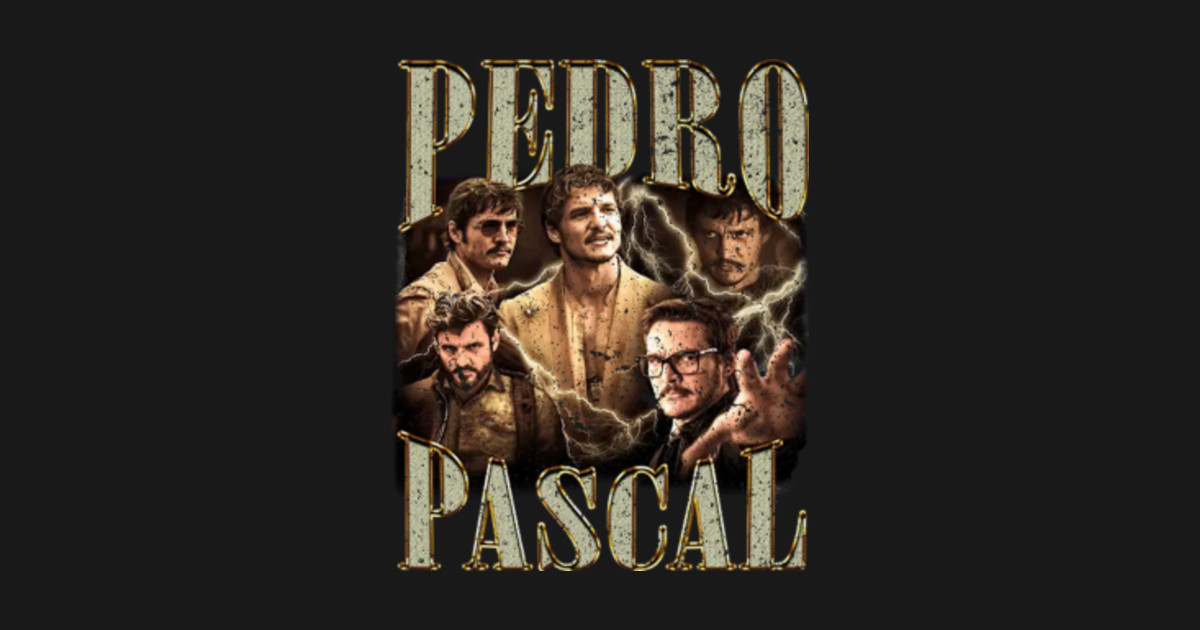 Pedro Pascal Bootleg Vintage - Pedro Pascal - T-Shirt | TeePublic