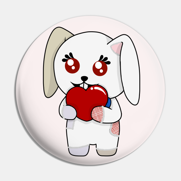 Fnaf Security Breach Vanny Valentine Chibi Chibi Pin Teepublic