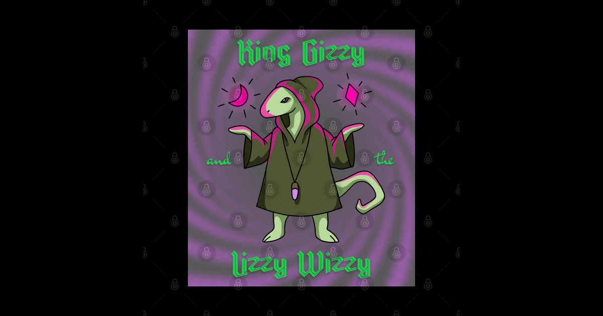 King Gizzard Psychedelic Lizard Wizard | "King Gizzy and the Lizzy ...
