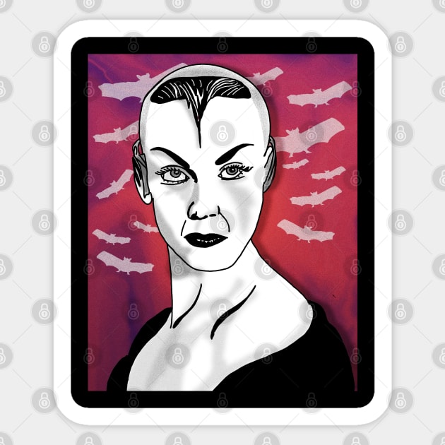 Malia Nurmi aka Vampira - Vampira - Sticker | TeePublic