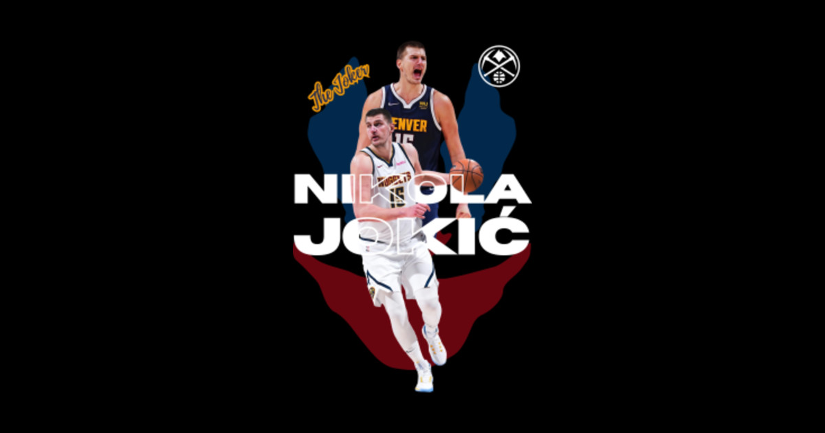 Nikola Jokic | The Joker | NBA - Nikola Jokic - Sticker | TeePublic