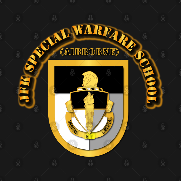 JFK Special Warfare School - Flash - Swcs - T-Shirt | TeePublic