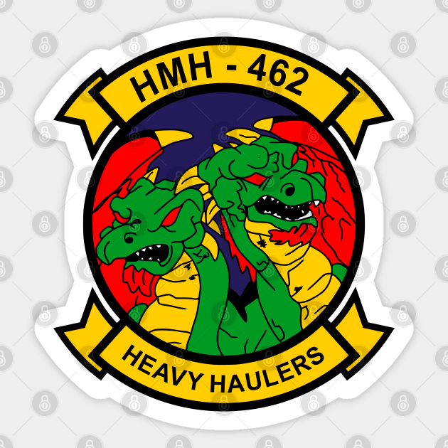 HMH 462 Heavy Haulers - Squadron Patches - Sticker | TeePublic