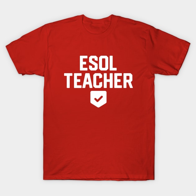 ESOL Teacher #2 - Esol Teacher - T-Shirt | TeePublic