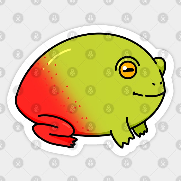 Mango Frog - Mango - Sticker | TeePublic