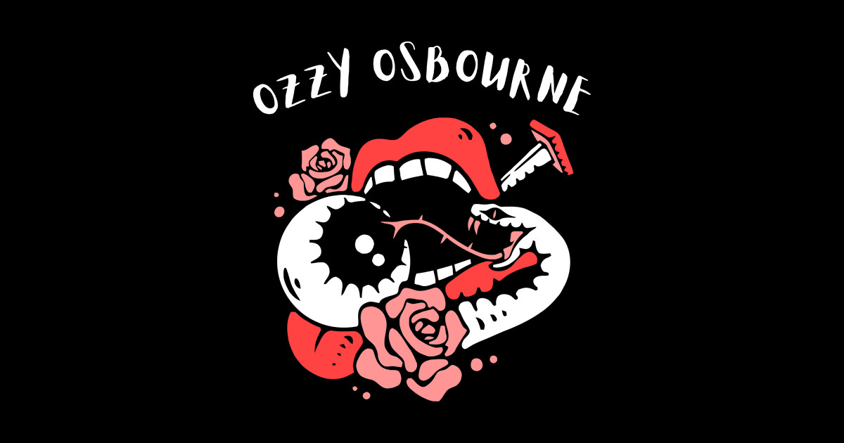 OZZY OSBOURNE - Ozzy Osbourne - Sticker | TeePublic