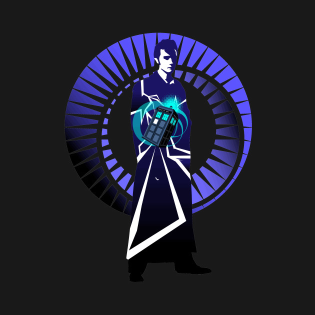 10TH IN THE TIME VORTEX - Doctor Who - T-Shirt | TeePublic