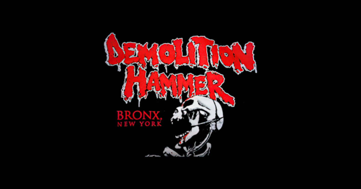 Demolition Hammer - Demolition Hammer - Sticker | TeePublic