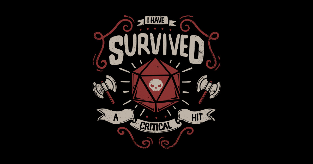 Critical hit D20 - Dungeons and dragons - Rpg - Dungeons And Dragons ...