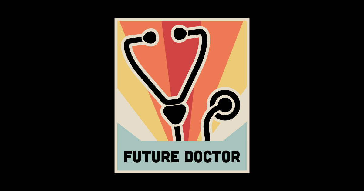 FUTURE DOCTOR | Retro Medical Student Poster - Medical Student - T ...