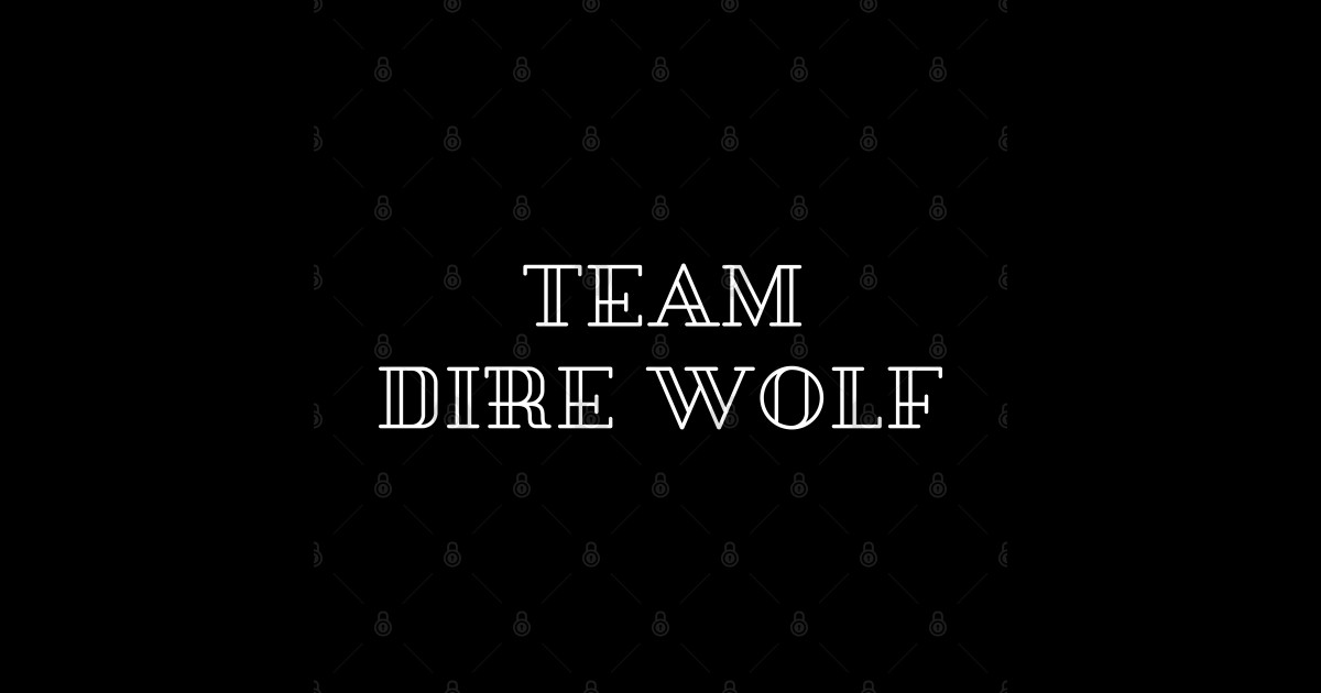 Dire-Wolf - Dire Wolf - Sticker | TeePublic