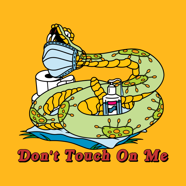 No Touching - Dont Touch Me - T-Shirt | TeePublic