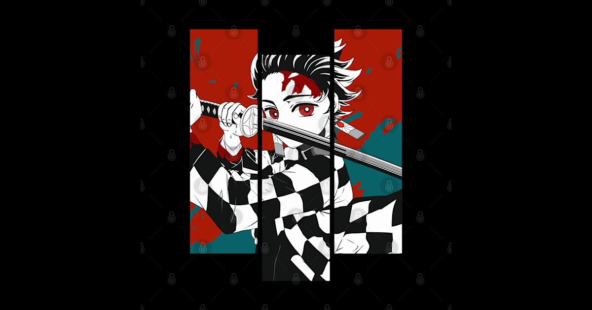 Striking Tanjiro Kamado Sword Stance Demon Slayer - Tanjiro Kamado ...