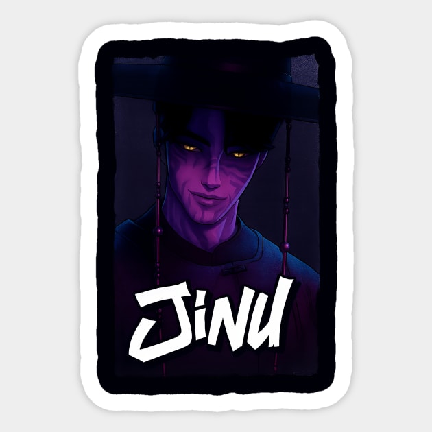 Jinu Neon-Smirk Tee – K-Pop Demon Hunters Cyberpunk Fan Art - Kpop ...