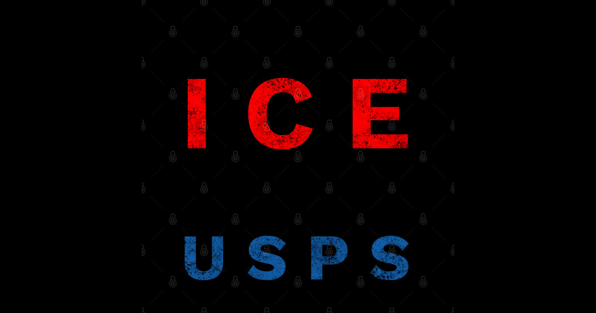 Defund Ice Fund USPS - Usps - Sticker | TeePublic