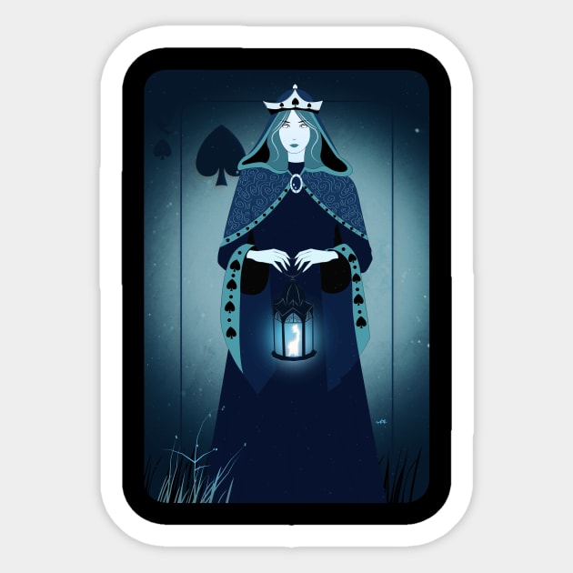 Queen of Spades - Queen Of Spades - Sticker | TeePublic