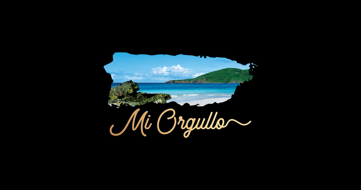 Puerto Rico Island Mi Orgullo - Puerto Rico - Tapestry | TeePublic