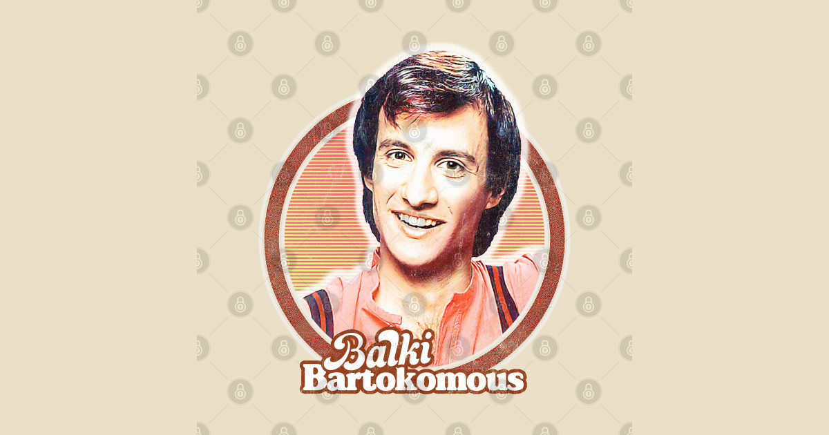 Balki Bartokomous / 80s Retro TV Fan - Balki - T-Shirt | TeePublic