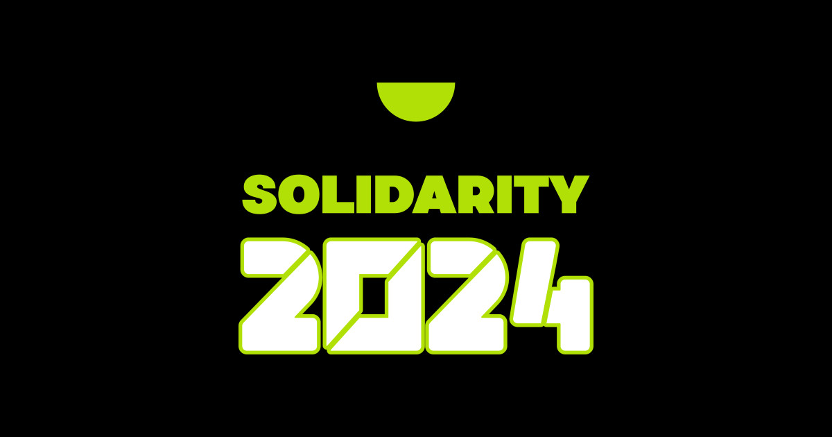 2024 Solidarity - 2024 - Sticker | TeePublic