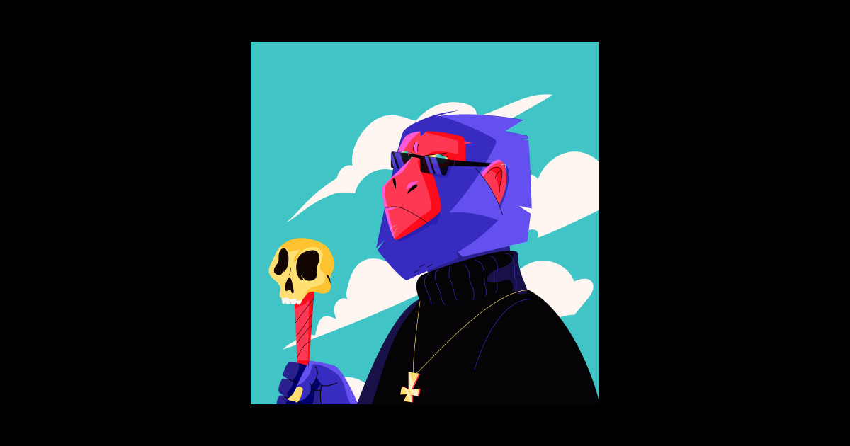 Mico Malo - Monkey - Sticker | TeePublic