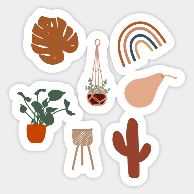 Boho Sticker pack - Boho Sticker - Sticker | TeePublic
