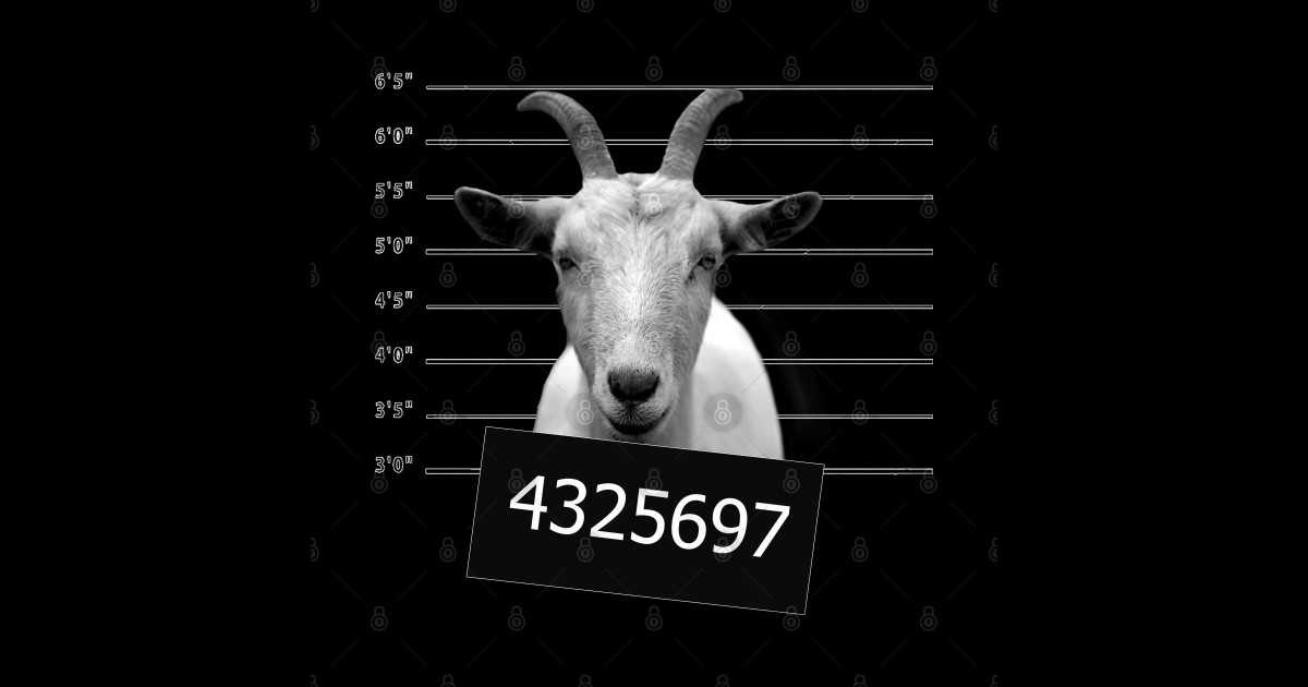Criminal Goat - Goat - T-Shirt | TeePublic