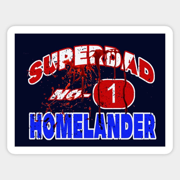 homelander superdad no 1 - The Boys Homelander - Sticker | TeePublic