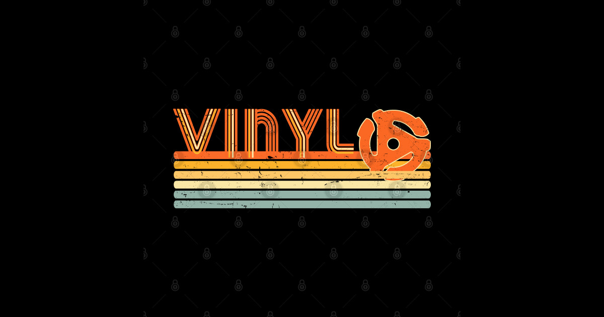 45 RPM Audiophile Vintage Vinyl Lover - Music Nerd - Sticker | TeePublic