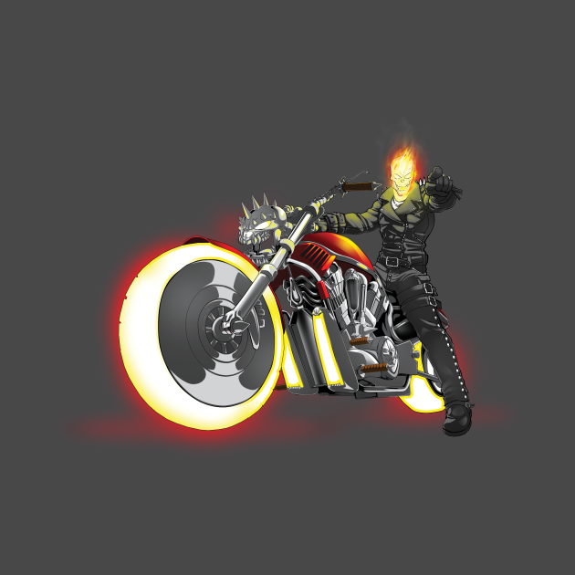 Ghost Rider - Ghost Rider - T-Shirt | TeePublic
