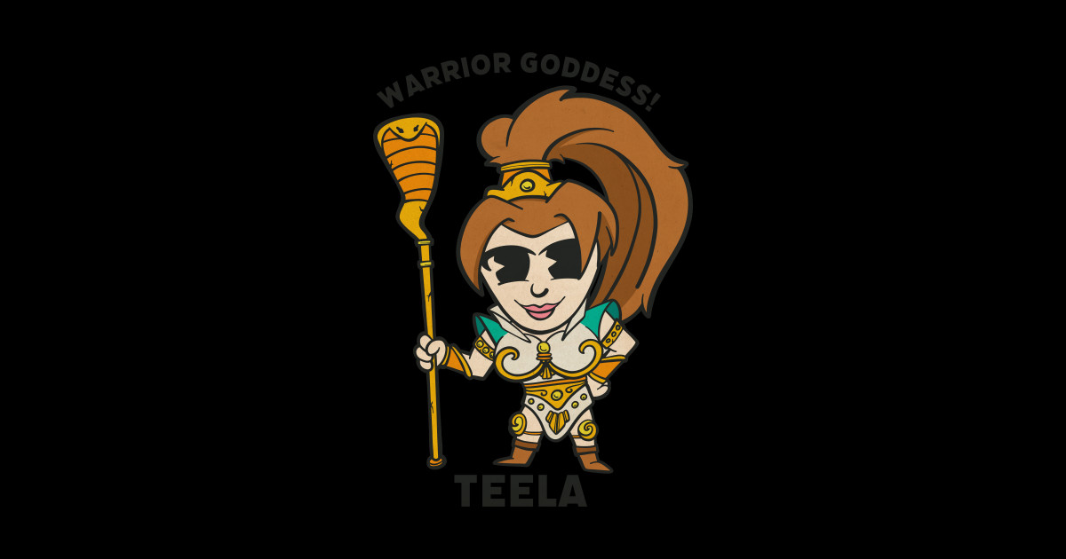 Adorable Teela He Man Toy 1980 - Masters Of The Universe - Sticker ...
