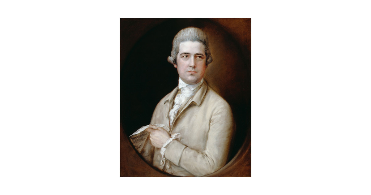 Thomas Linley the elder by Thomas Gainsborough - Gainsborough - T-Shirt ...