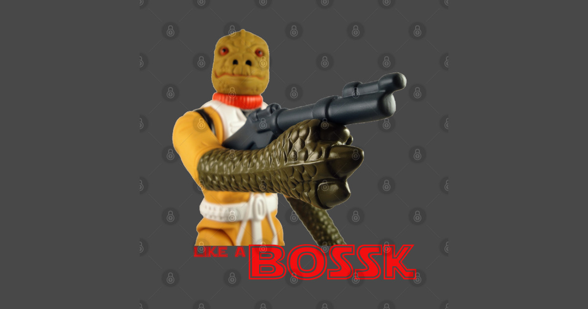 Like a Bossk - Bossk Bounty Hunter Star Wars - T-Shirt | TeePublic