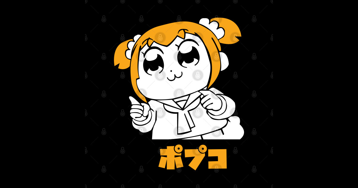 Popuko Duo - Popuko Pop Team Epic Pocket - Hoodie | TeePublic