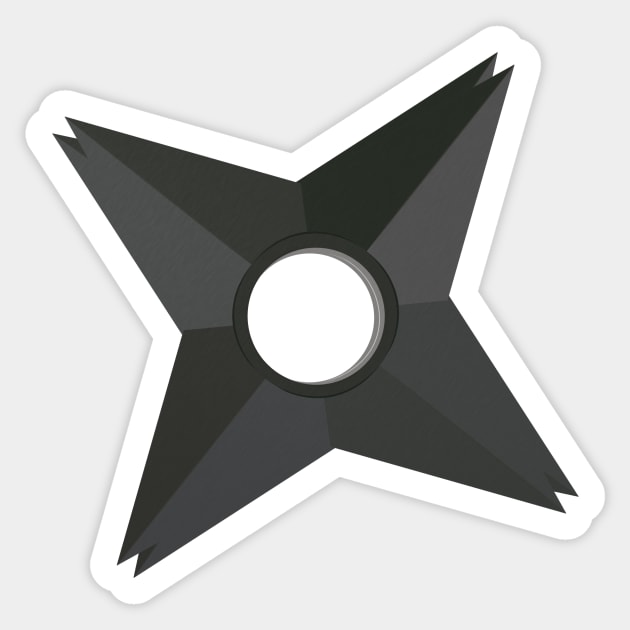 Shuriken - Japan - Sticker | TeePublic