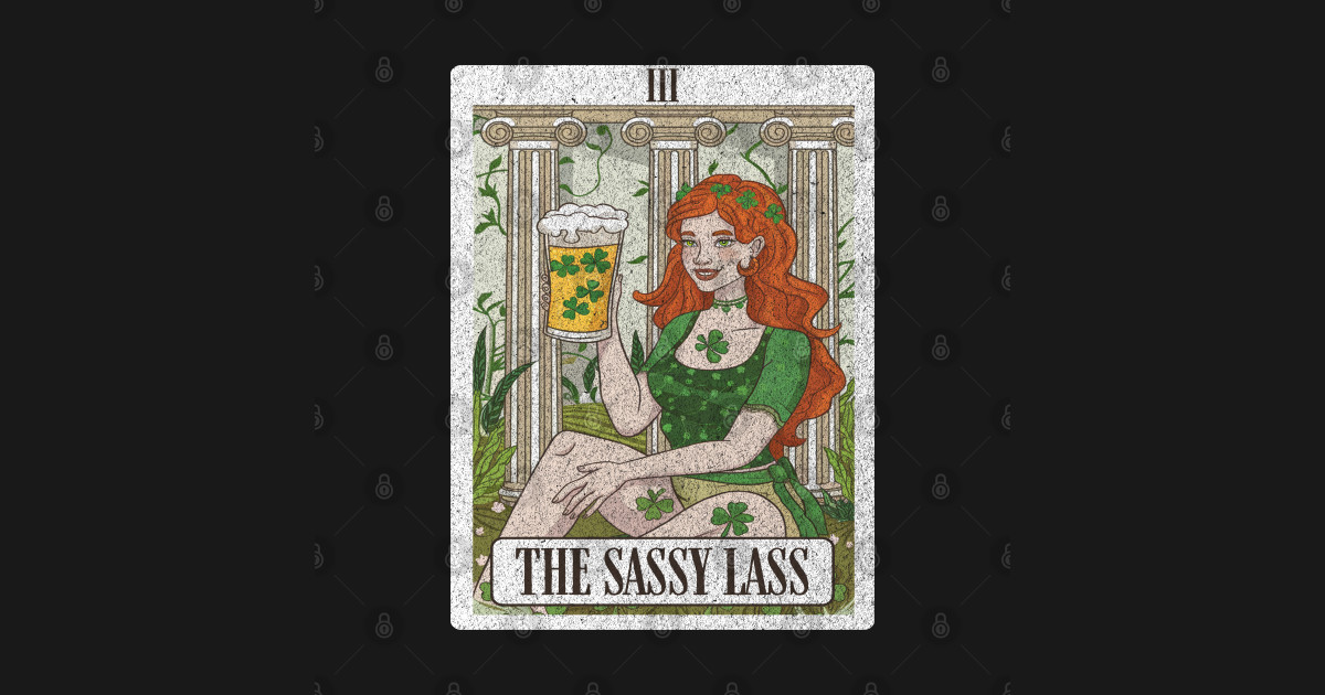 The Sassy Lass Tarot Card St Patrick's Day - The Sassy Lass Tarot Card ...
