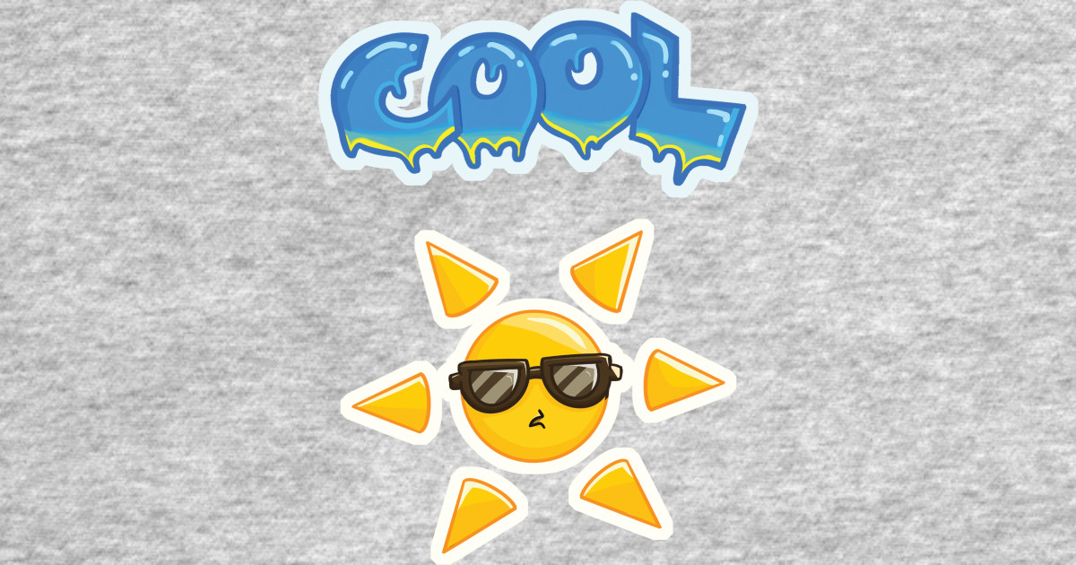 Cool Sun With Sunglasses - Sun With Sunglasses - T-Shirt | TeePublic