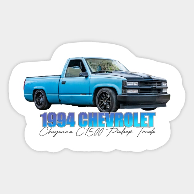 Custom 1994 Chevrolet Cheyenne C1500 Pickup Truck - 1994 Chevrolet ...