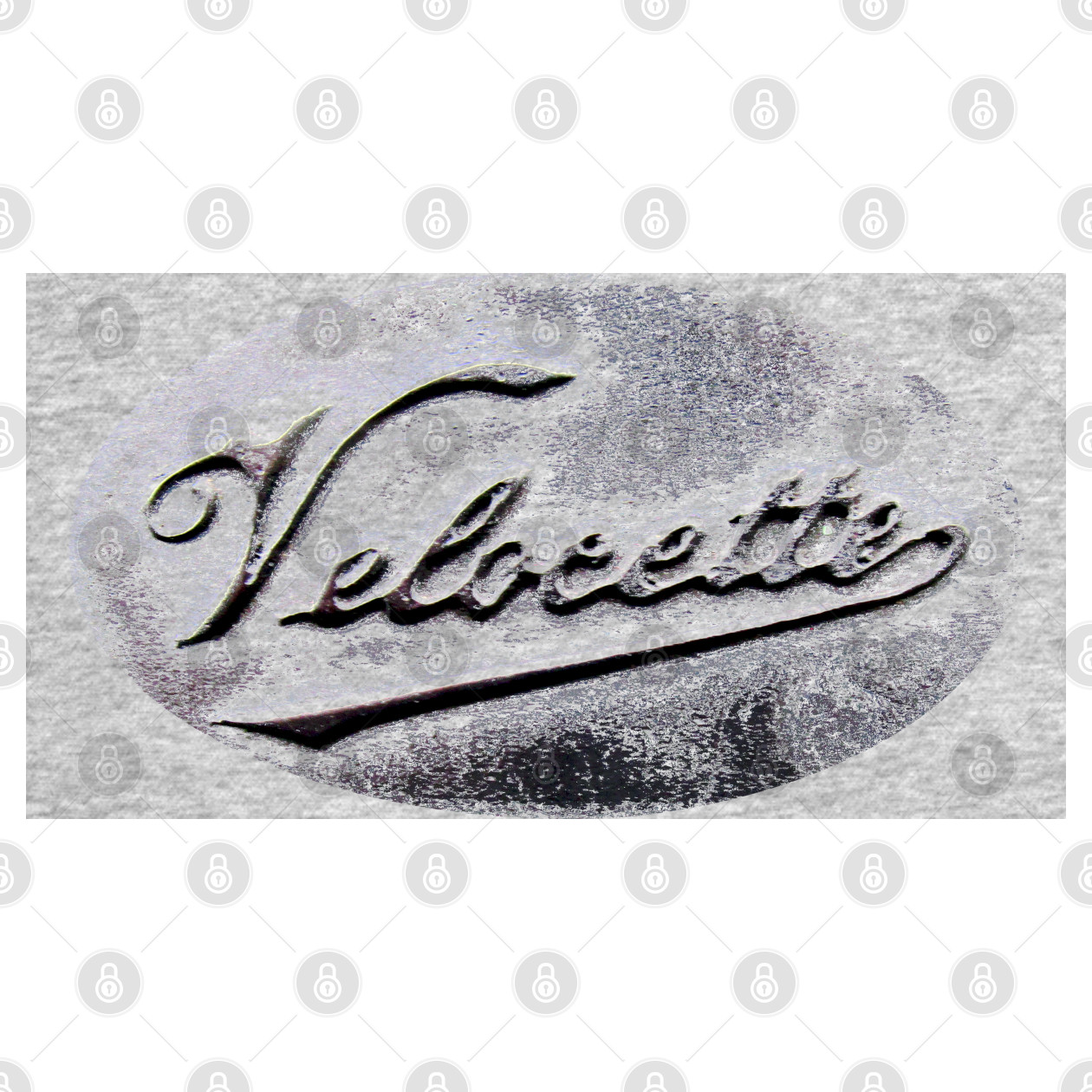 Velocette vintage motorbike logo (distressed style) - Velocette - Long ...