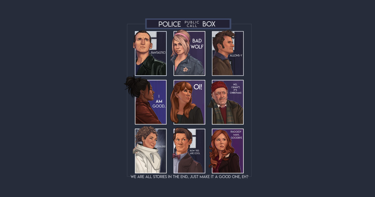 Who Collage - Version 2 - Karen Hallion - T-Shirt | TeePublic