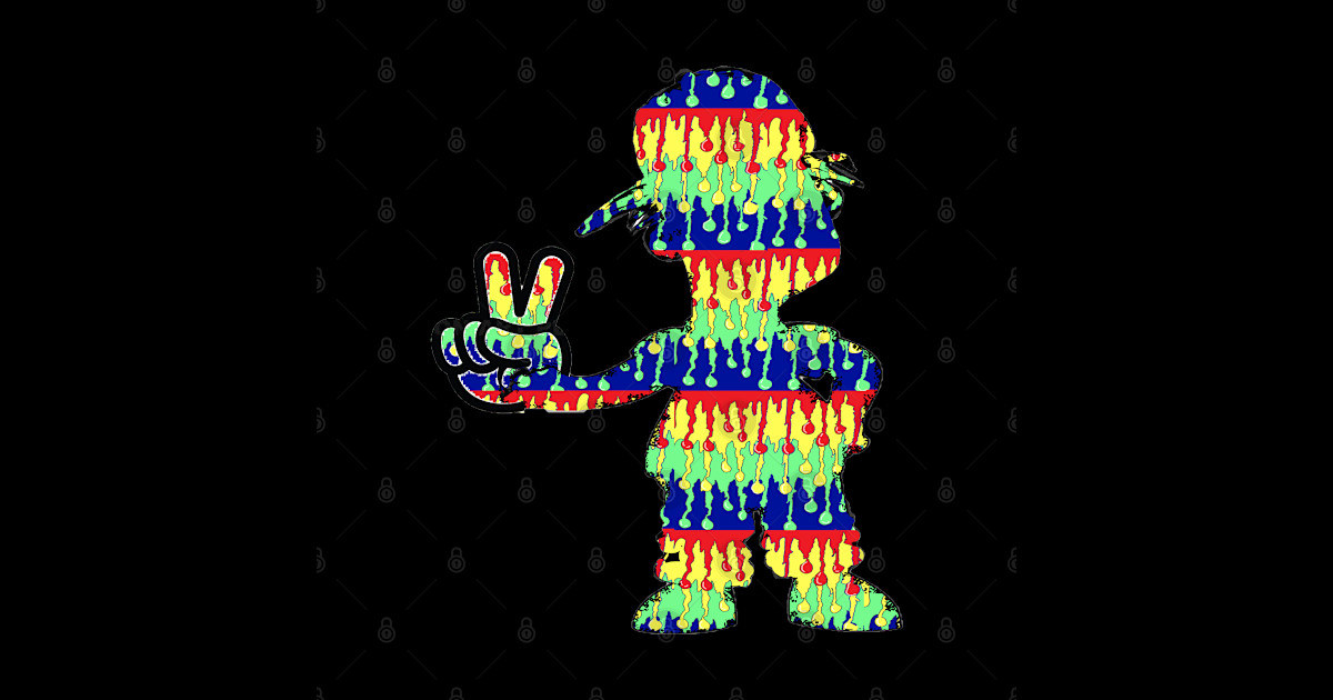 Graffiti Pop Art Rap Star Peace - Peace - Sticker | TeePublic