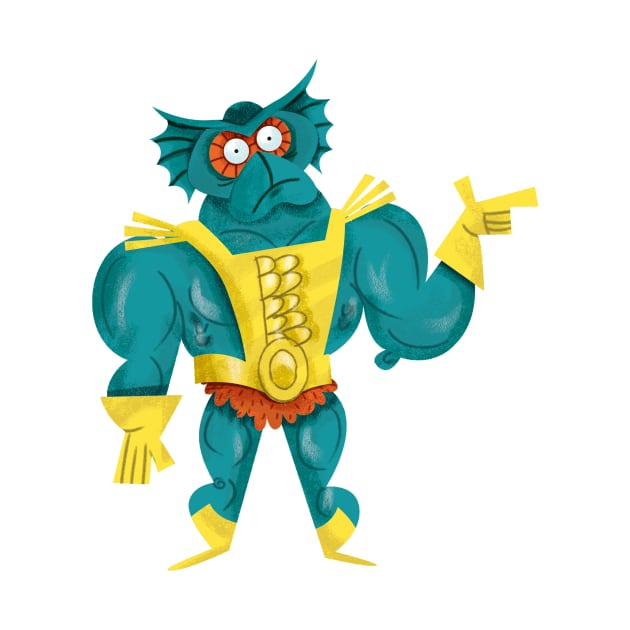 Merman - Masters of the Universe - Merman - T-Shirt | TeePublic