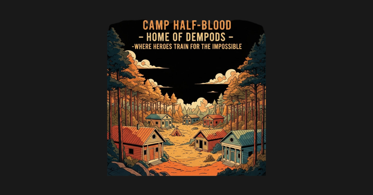 Camp Half-Blood Home of Demigods - Camp Half Blood Home Of Demigods - T ...